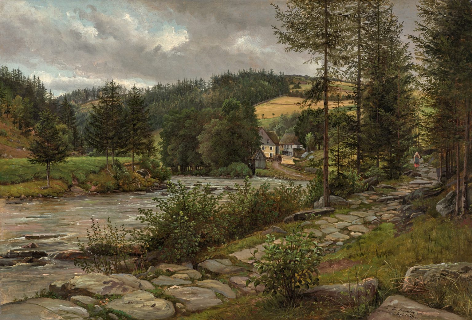 Thomas Fearnley - SOLD - Kunsthandel München Daxer & Marschall